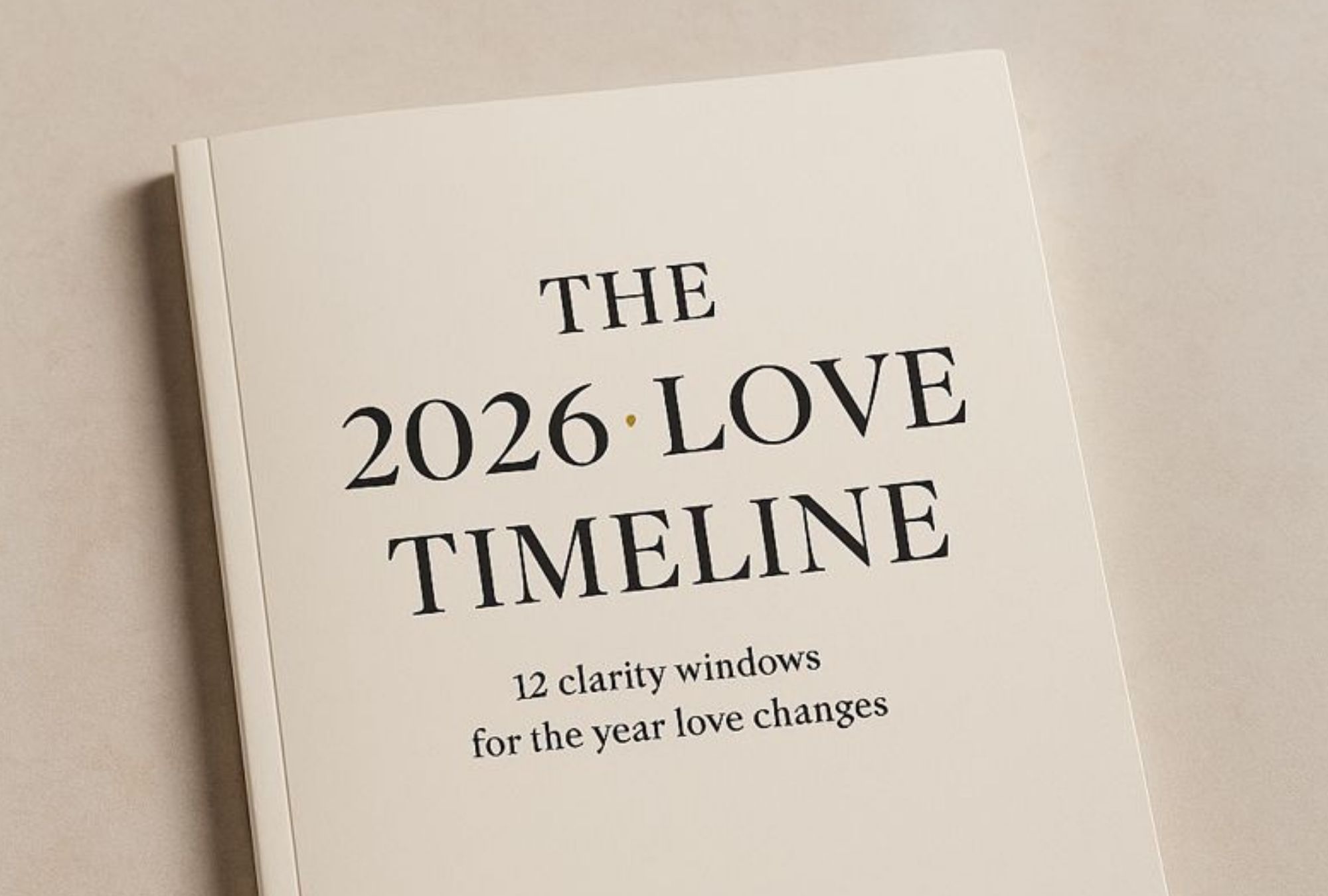 2026 Love Timeline: 12 Clarity Windows for Love